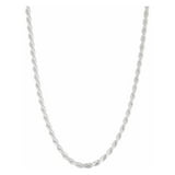 Sterling Silver Rope Chain Necklace, 22" - Walmart.com