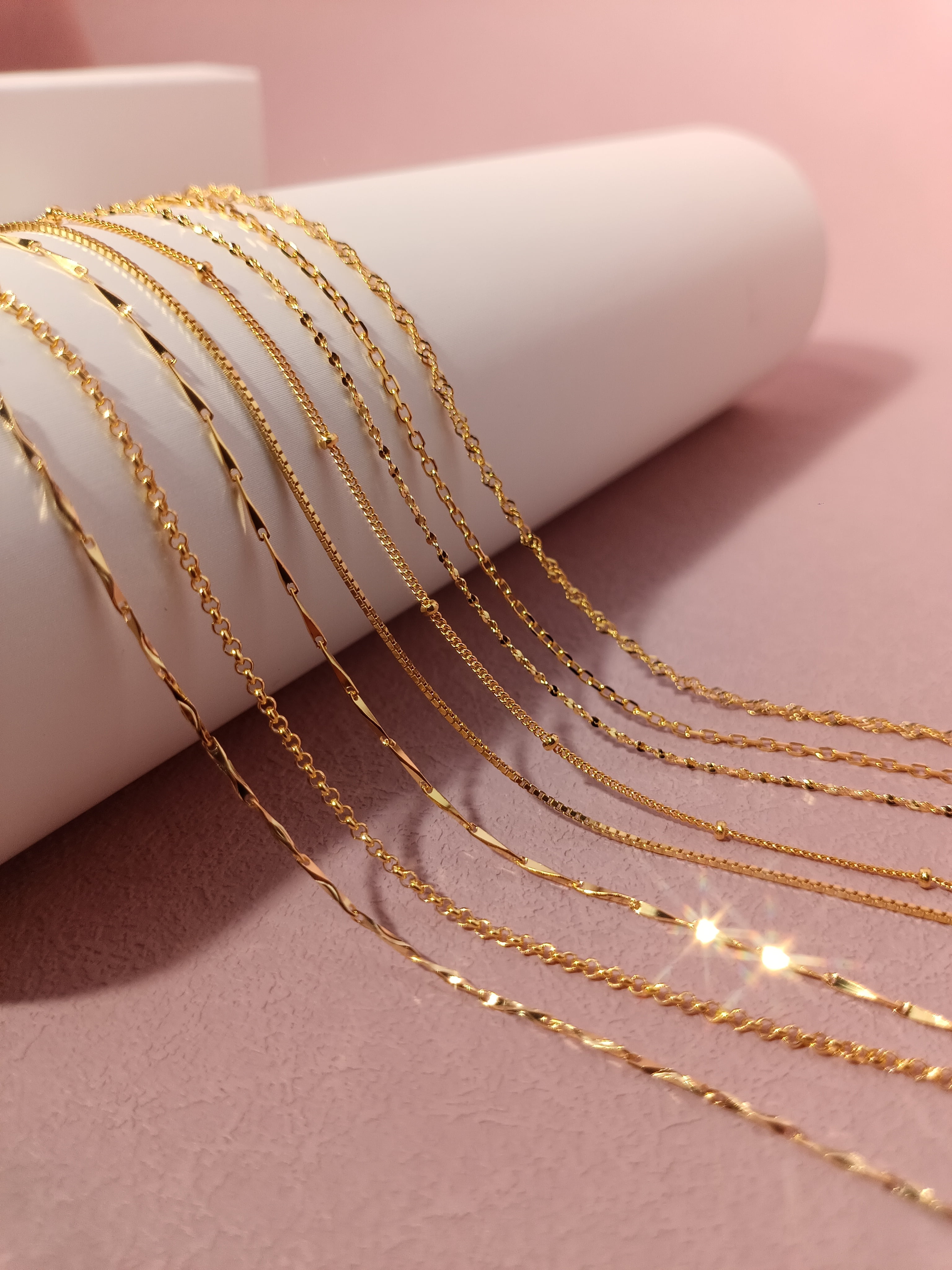 Sterling Silver Rope Chain Necklace Lobster Clasp for Women Silver ...