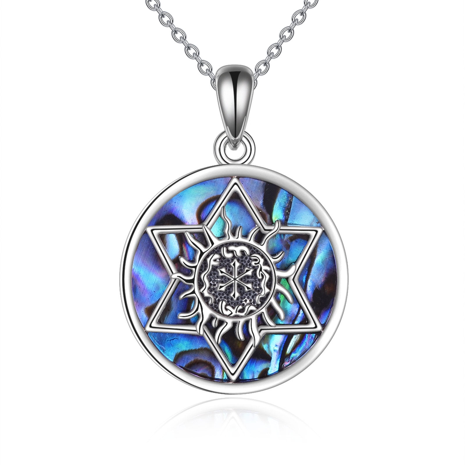 Sterling Silver Seal of Solomon Six-Pointed Star Protection Powers ...
