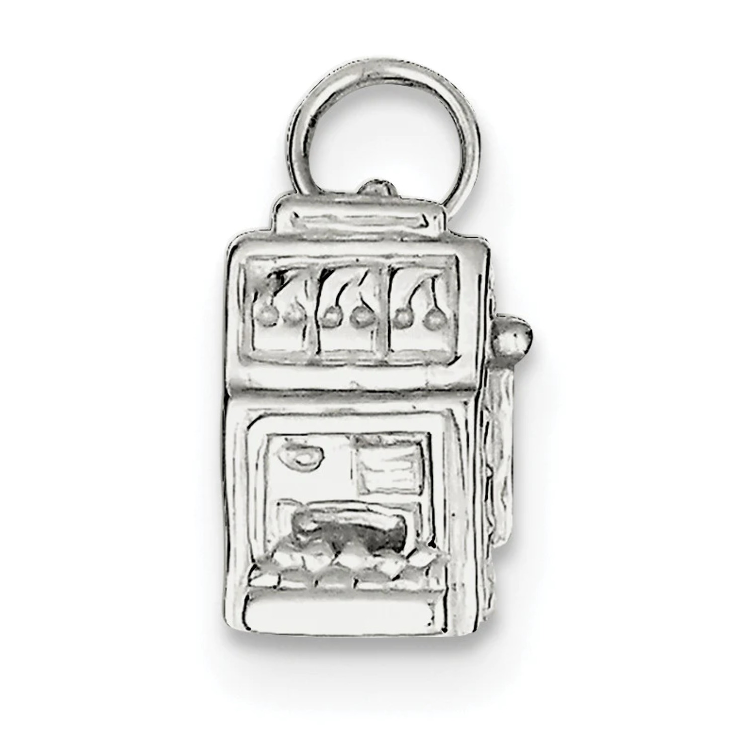 Sterling Silver Slot Machine Charm QC4730 - Walmart.com