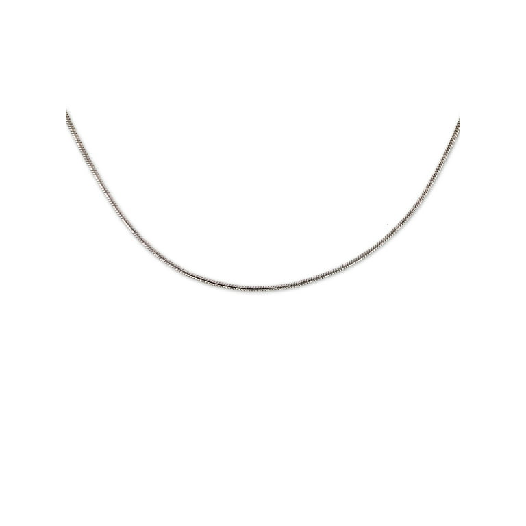 Sterling Silver 20 Snake Necklace