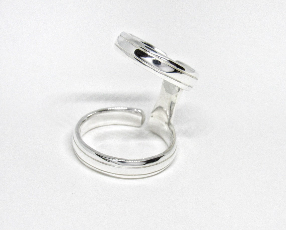 Sterling Silver Splint Ring for Arthritis • RA DIP Rheumatoid Support ...