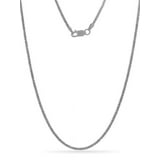 Sterling Silver Twisted ROC Chain Necklace 30 Inch - Walmart.com