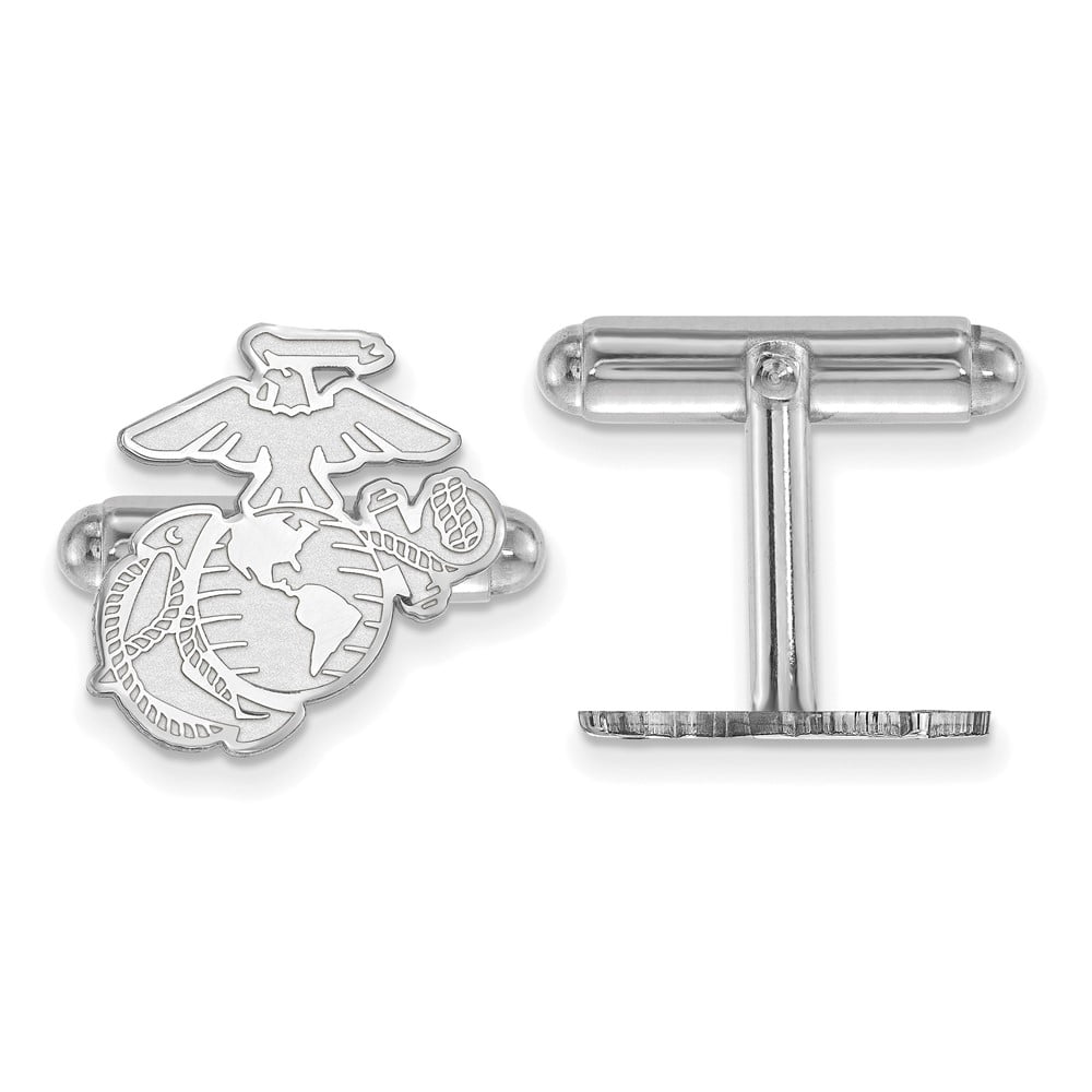 Men's Sterling Silver U.S. Marine Corps Cuff Links - Walmart.com