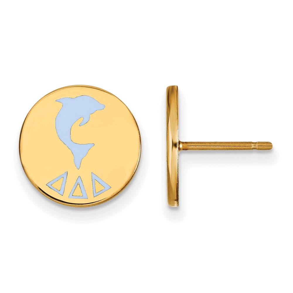 Sterling Silver w/ 14K Yellow Gold-Plated Official Licensed Greek ...