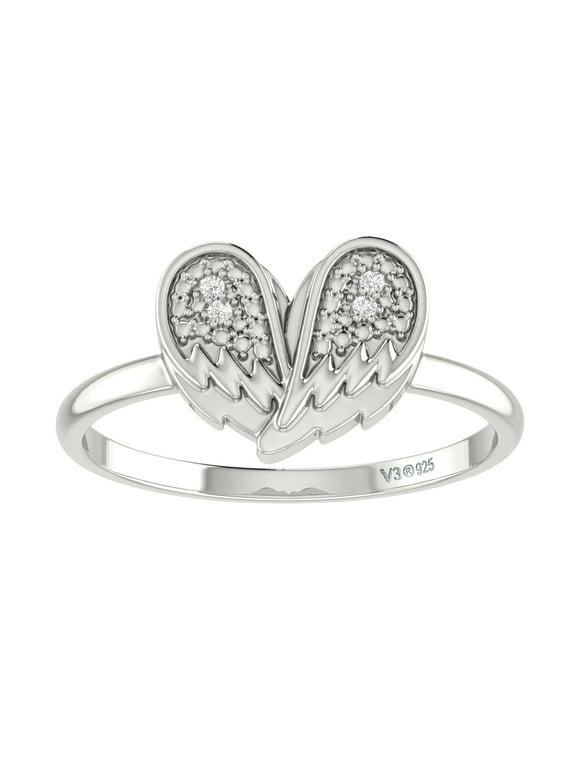 Angel Wings Diamond Ring