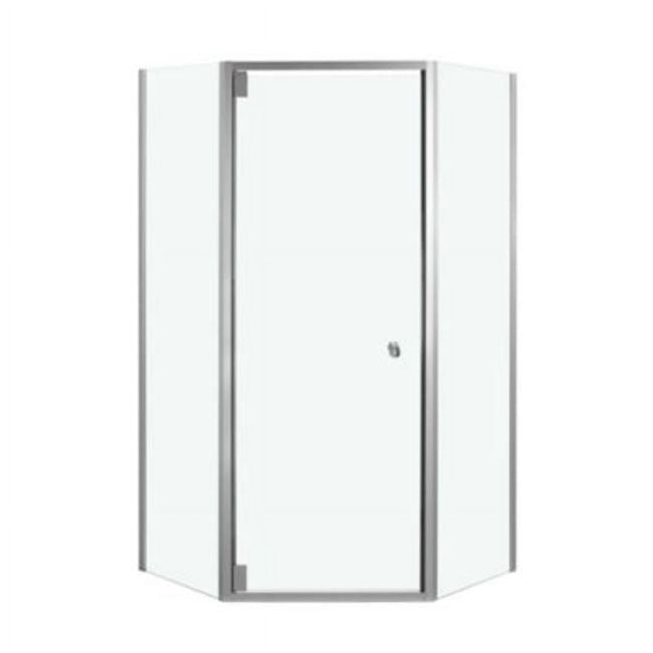 Sterling Sp2375 38 Solitaire 72 1 4 Framed Pivot Neo Angle Shower Door