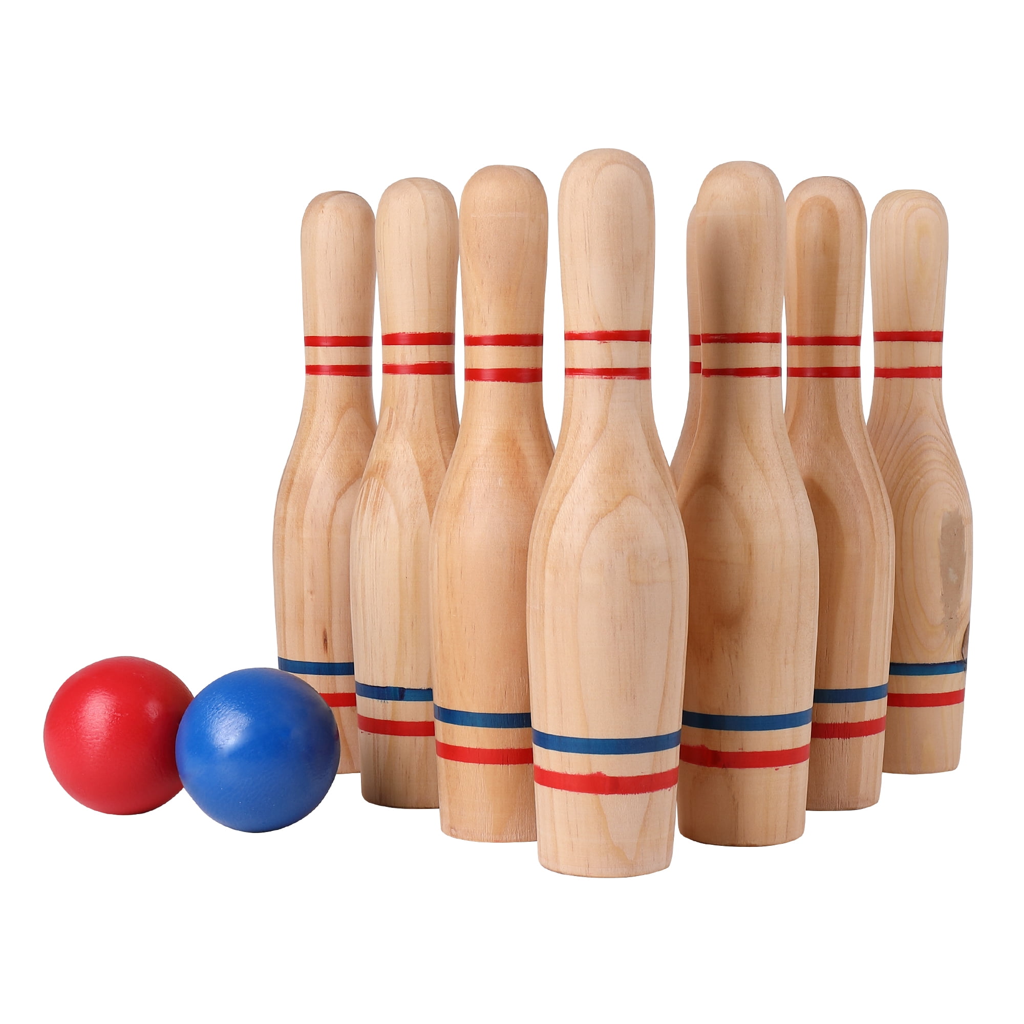 Sterling Sports Premium Lawn Bowling Skittles Set - Walmart.com