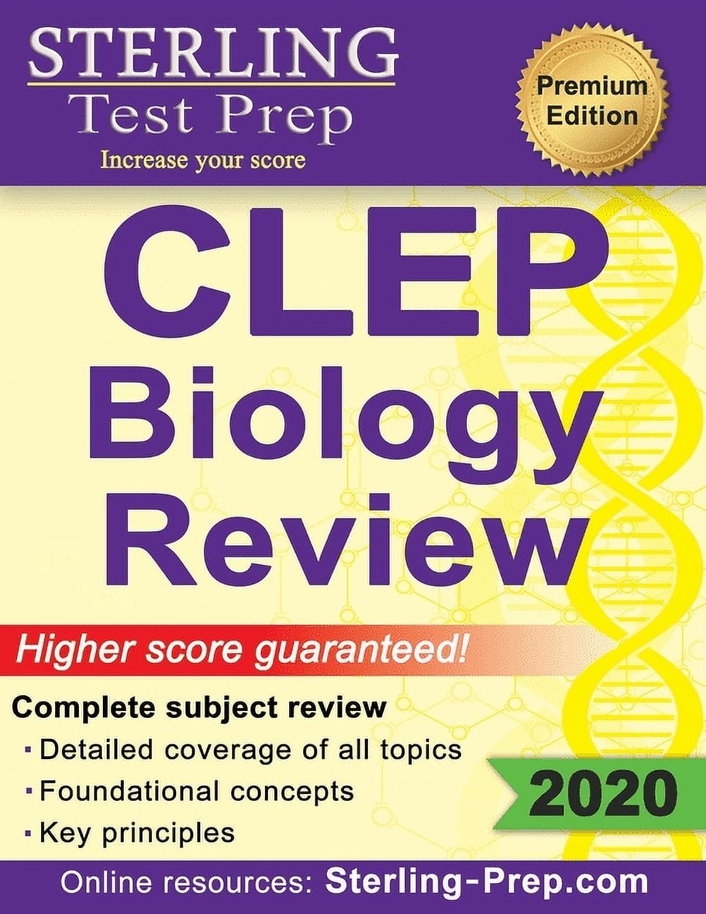 Sterling Test Prep CLEP Biology Review : Complete Subject Review ...