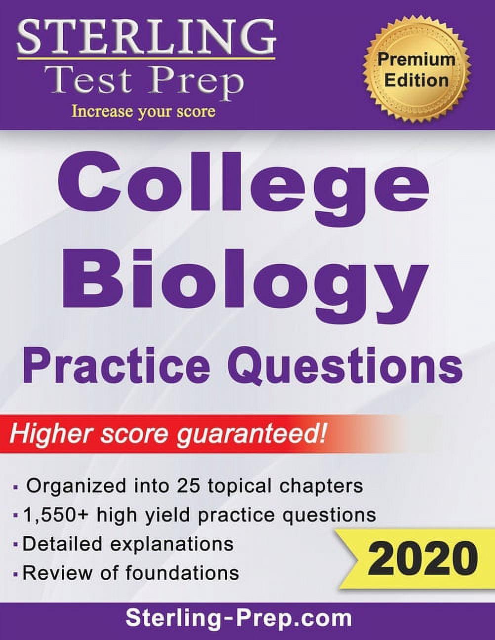Sterling Test Prep College Biology Practice Questions : High Yield ...