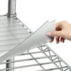 Shelf Liners for Wire Shelf System - Set of 5 in Graphite - 13.4 x 23.2 ...