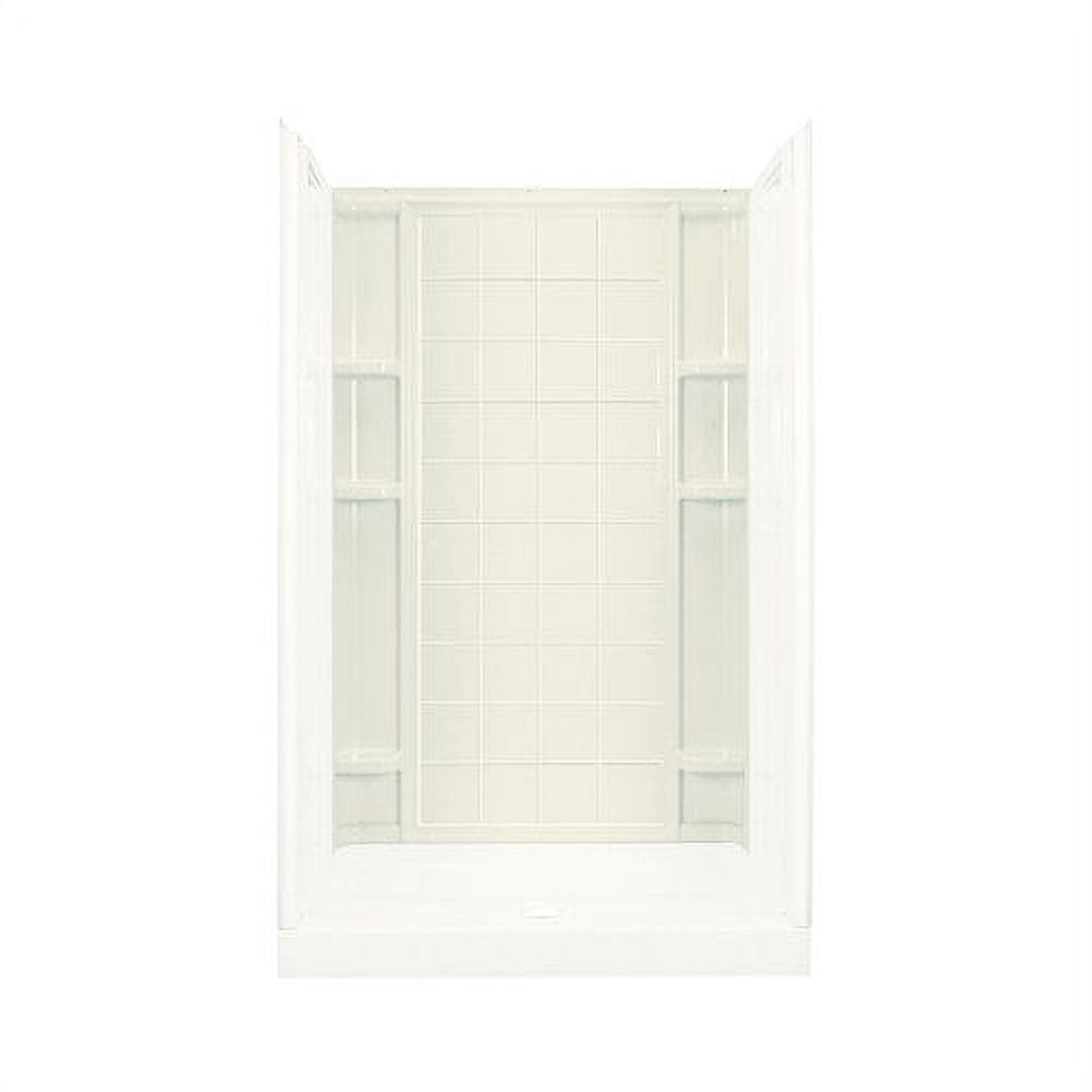 Sterling 72122100 Ensemble 72-1/2" X 48" Vikrell Shower Back Wall - Off ...