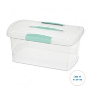 ArtBin 12x12 Inch Storage Box with Handle: Large Clear Craft Project ...