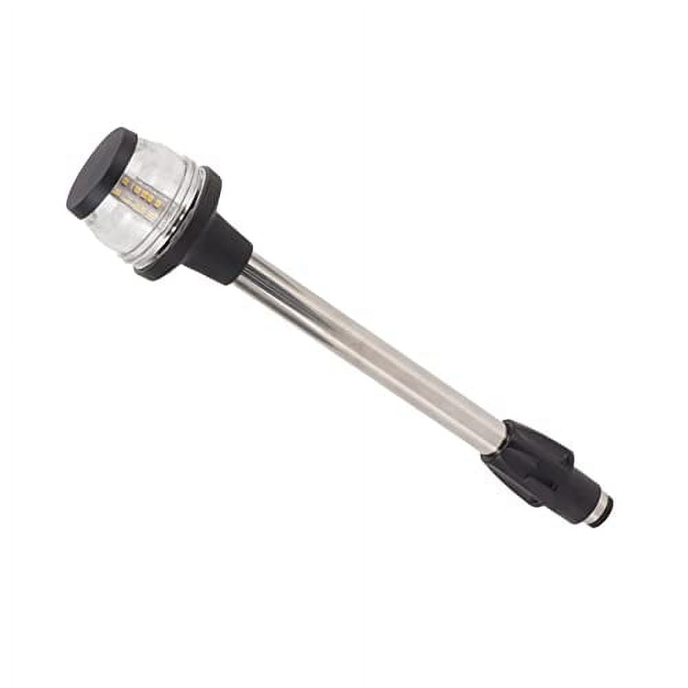 Stern Light, Marine Pole Lamp PC Housing 2 Pin Base Mounting DC10‑24V 2 ...