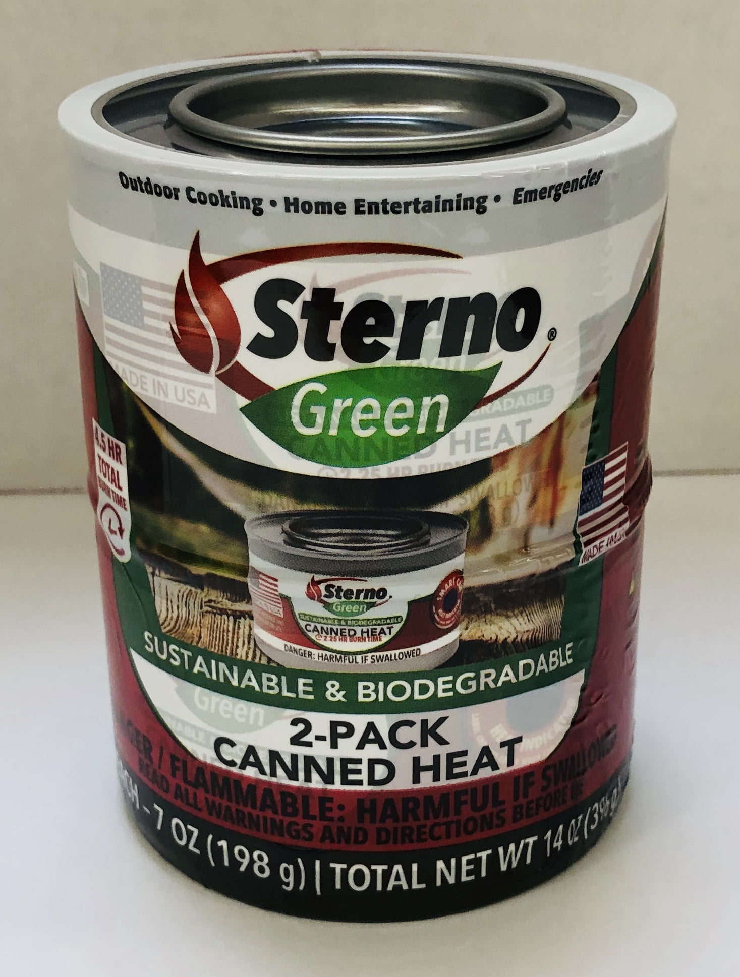 Sterno 2pk 2.25hr Cooking Fuel - Walmart.com