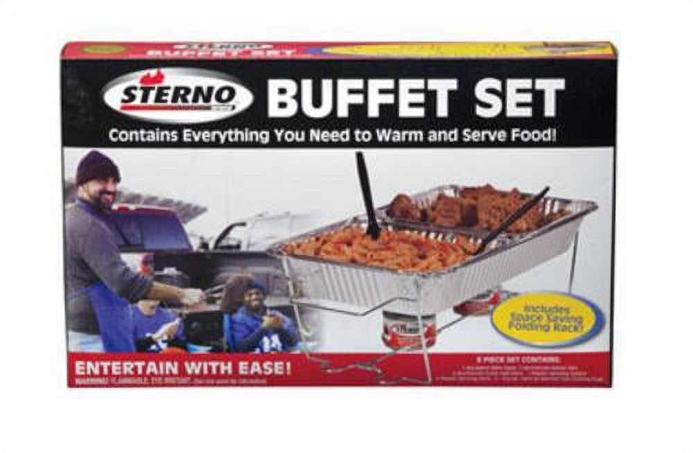 Sterno 40007 Large Buffet Kit, 8 Piece - Walmart.com