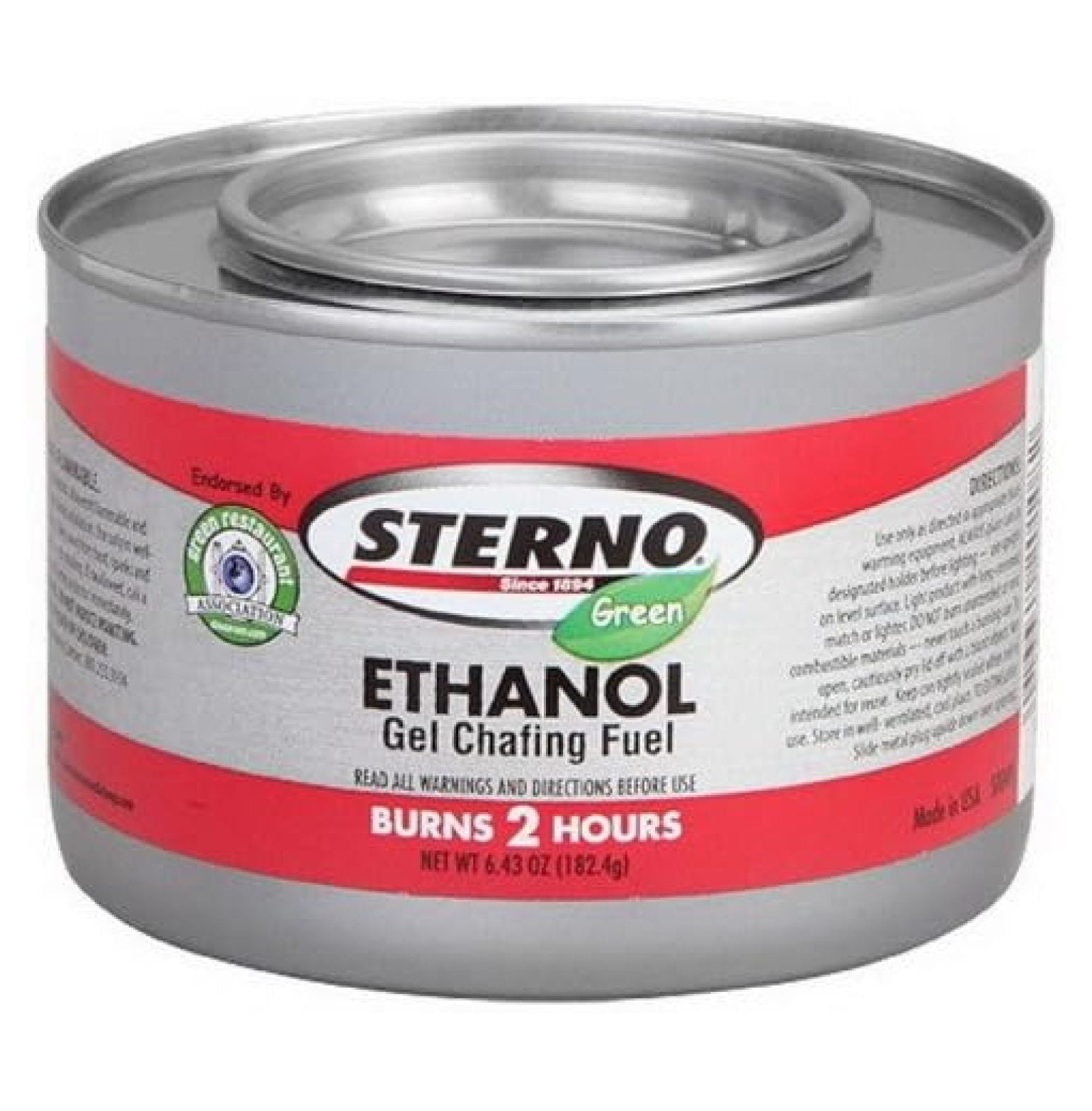 Sterno Candle Lamp Power Heat Plus 2 hr Chafing Fuel Green | 24/Case ...