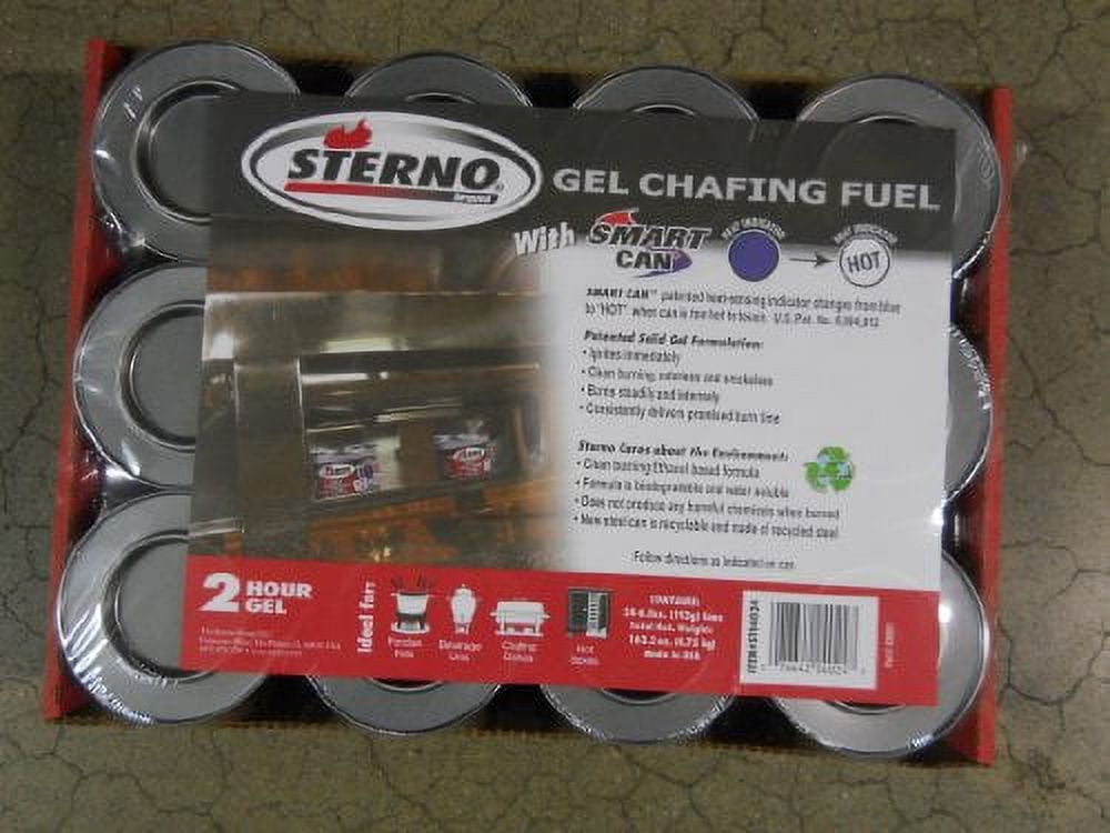 Sterno Gel Crafing Fuel 2 Hour 24 Count - Walmart.com
