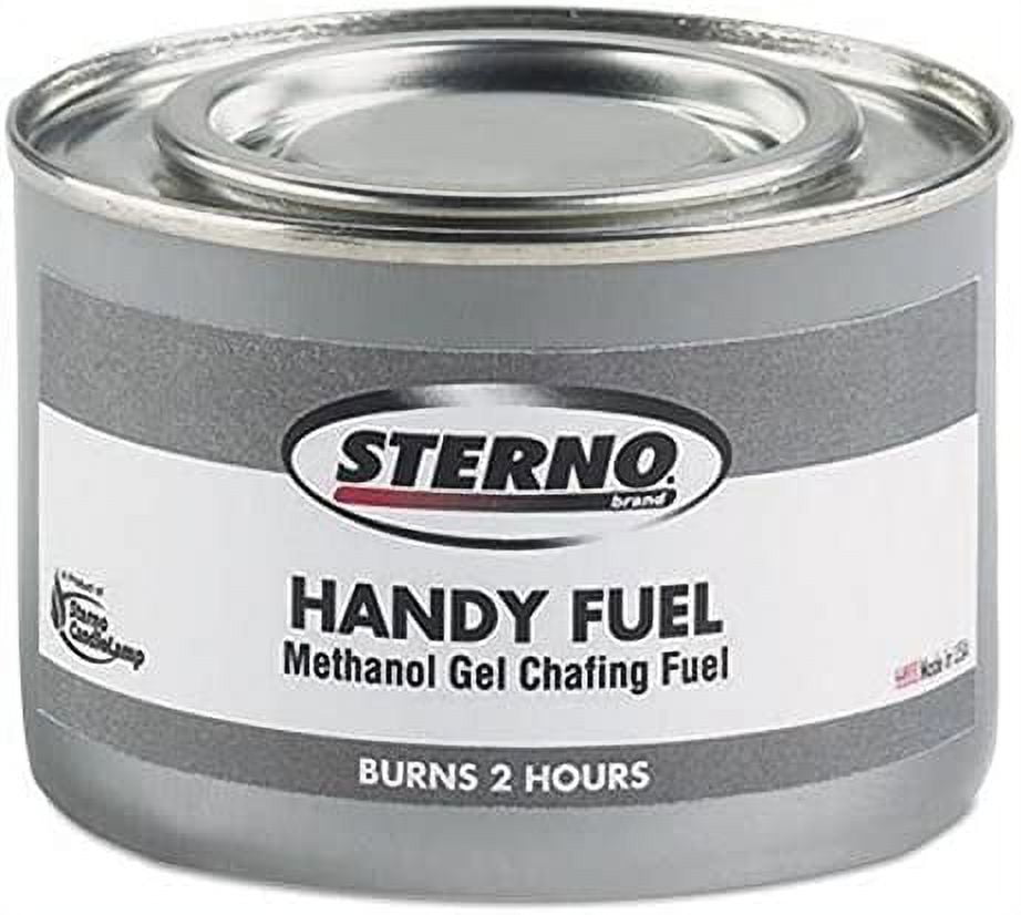 Sterno Methanol Gel Chafing Fuel, Two Hour Burn, 72 Cans, 189.9g ...