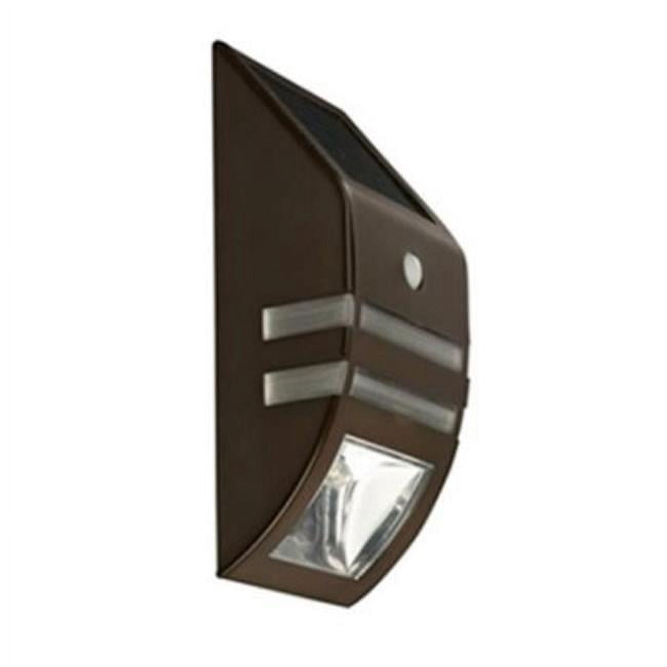 Sterno Home 241339 40 Lumen Solar LED Security Light, Stainless Steel ...