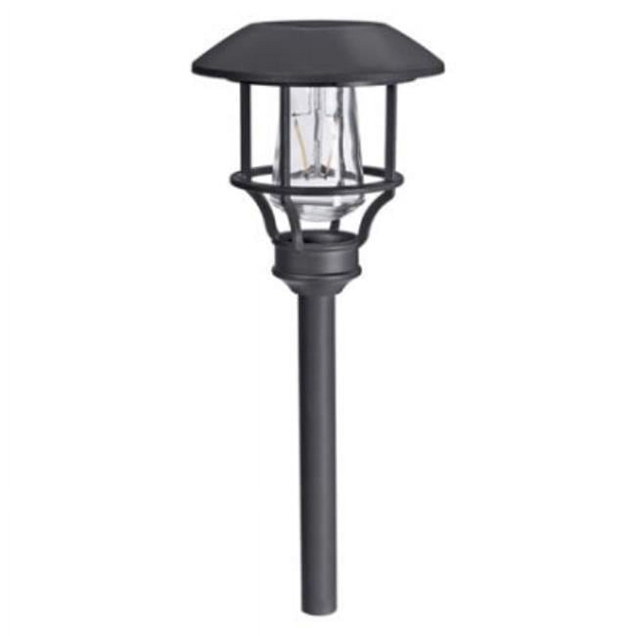 Sterno Home 241340 10 Lumen LED Solar Path Light, Black - Pack of 2 ...