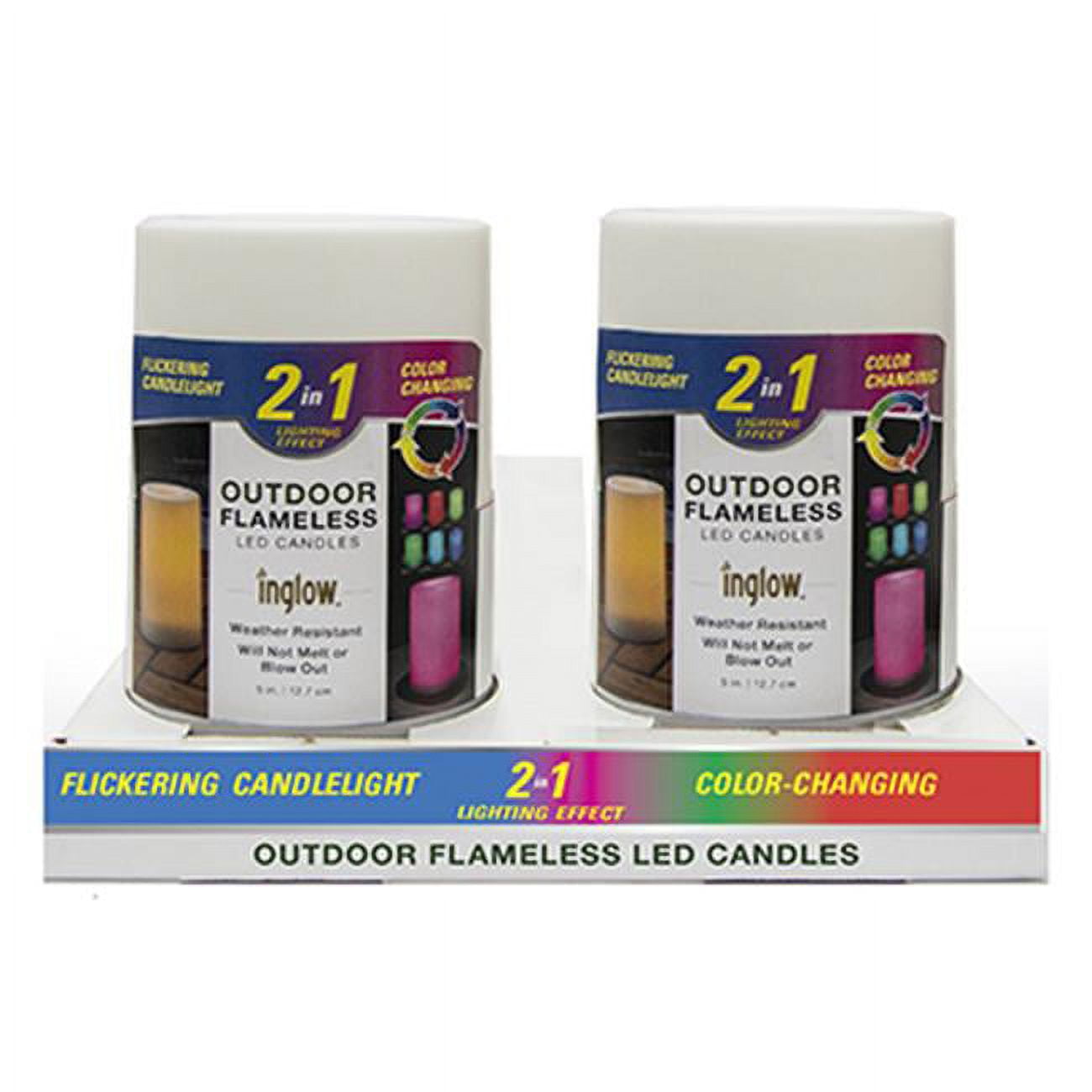 Sterno Home Inc 4 Packs 3x5 Color Change Candle - Walmart.com