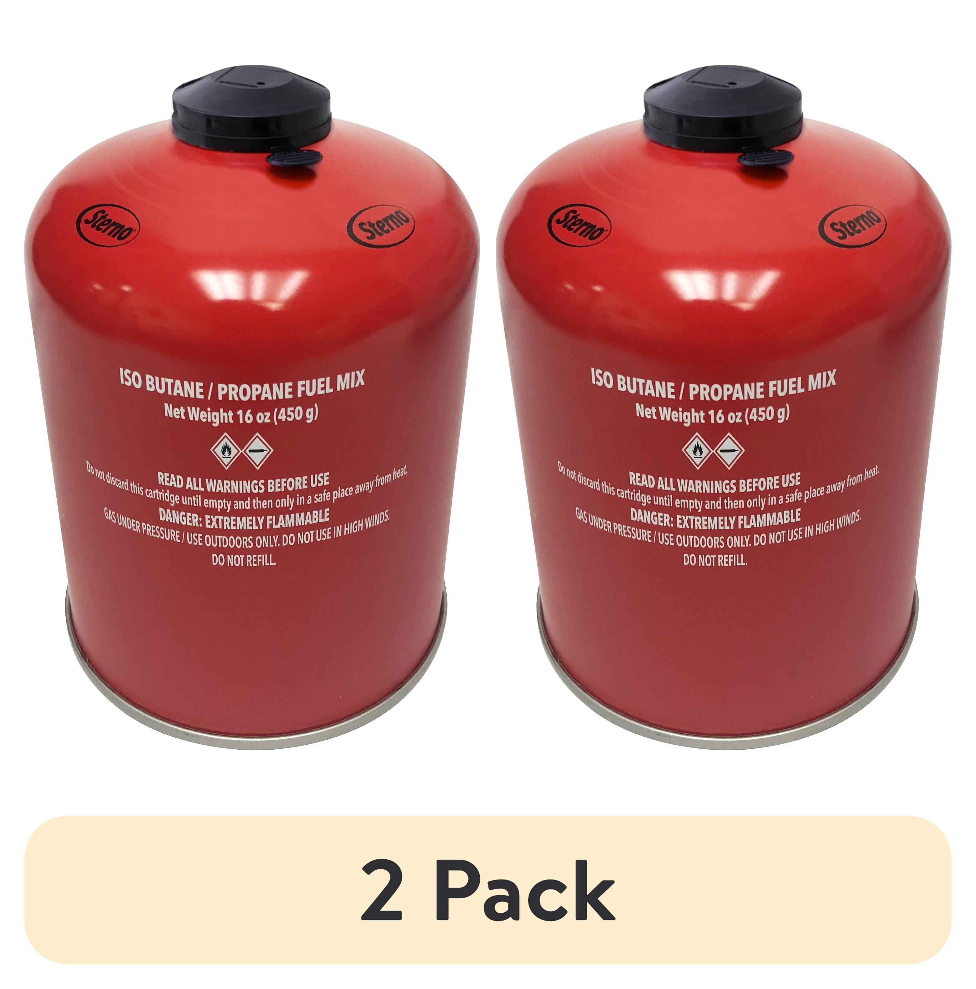 (2 pack) Sterno ISO Butane Fuel 16oz - Walmart.com