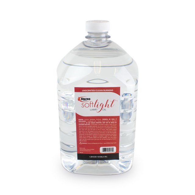 Sterno Soft Light Liquid Wax Lamp Oil, Clear, Gallon, 4 per Carton ...