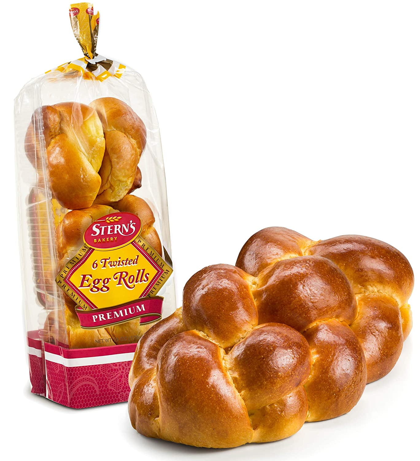 Sterns Bakery Braided Challah Bread & Rolls - Fresh, Kosher, Shabbat ...