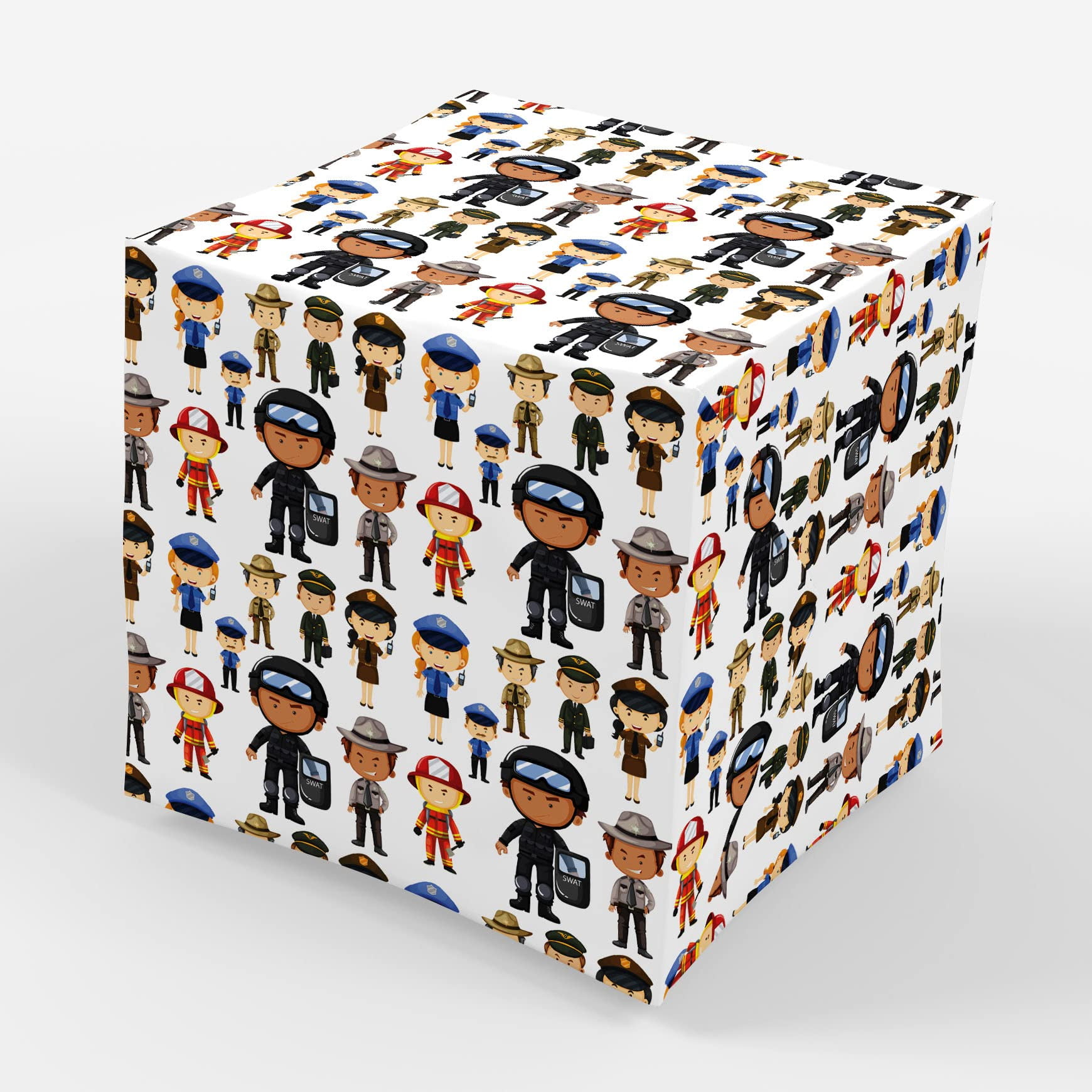 Stesha Party First Responders OIF8 Gift Wrapping Paper - Folded Flat 30 ...