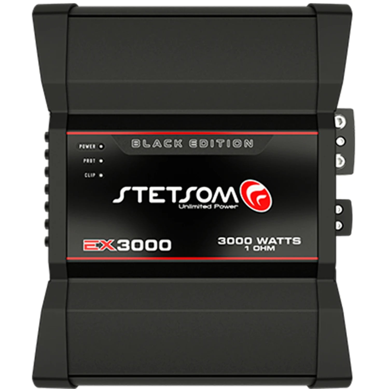 Stetsom EX3000 Class D 1 Ohm 1 Channel Digital Car Amplifier, Black ...