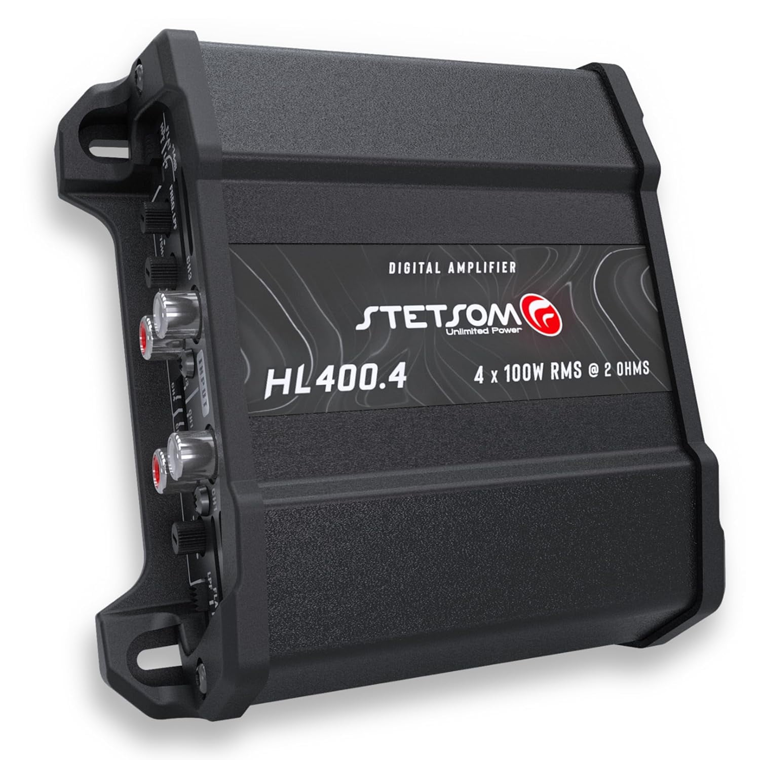 Stetsom HL 400x4 2 Ohms - Compact Digital 4 Channel Amplifier, 400W RMS ...