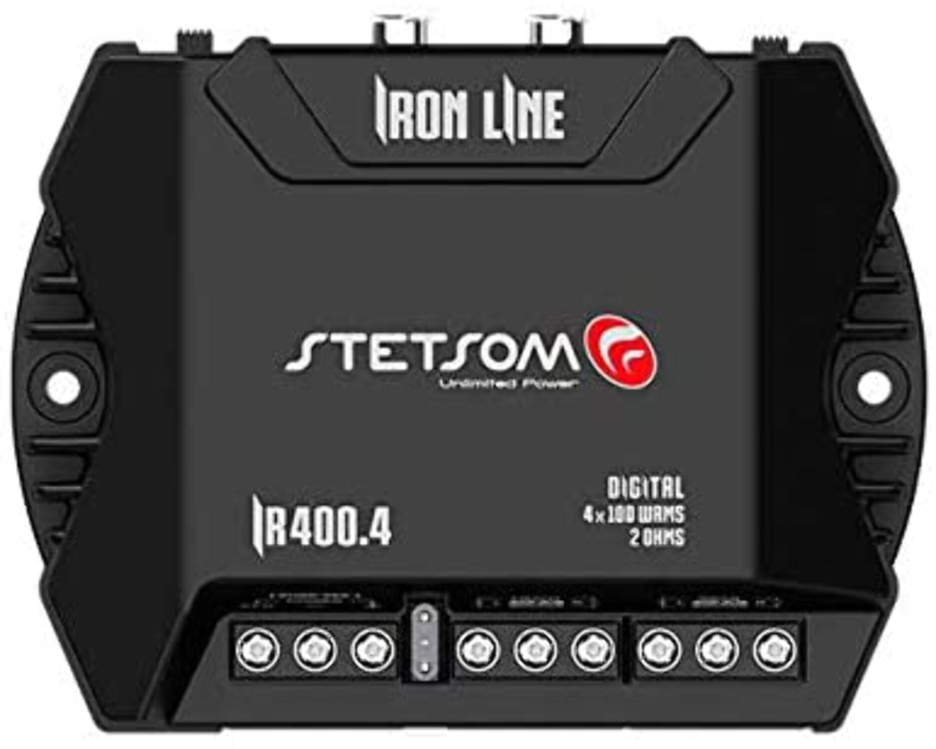 Stetsom Iron Line Amplifier - Small Size 400W RMS 4-Channels Audio ...