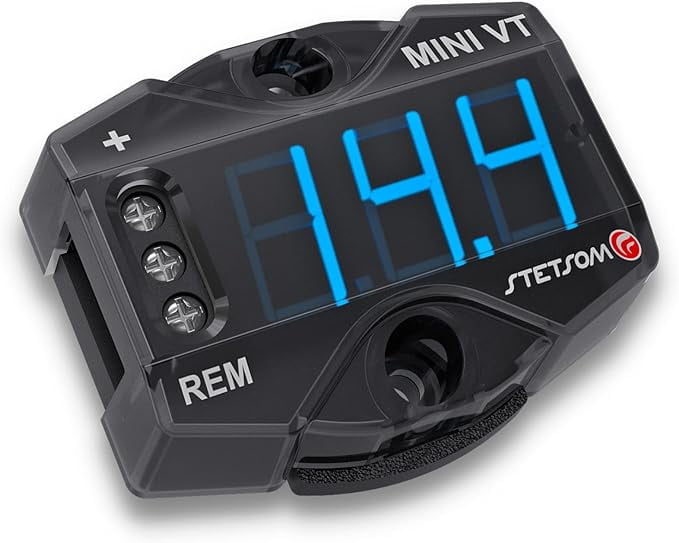 Stetsom MiniVT Digital Display Mini Voltmeter High Accuracy Blue LED 7V ...