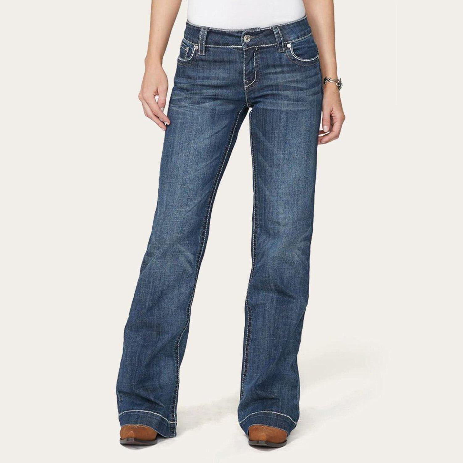 Stetson 214 City Trouser Jeans With Chevron Back Pocket - Walmart.com
