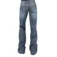 Stetson Apparel Womens 214 Fit Trouser Style Jeans 4 L Denim - Walmart.com