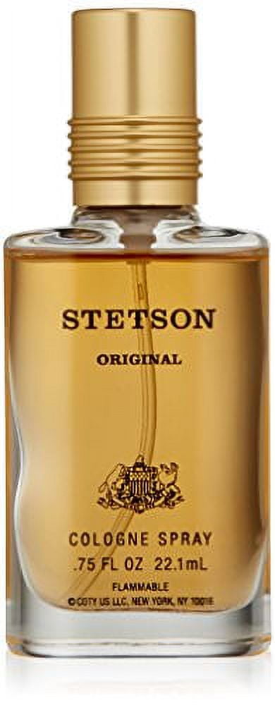 Stetson Original Men's Cologne Spray, 0.75 fl oz - Authentic Western ...