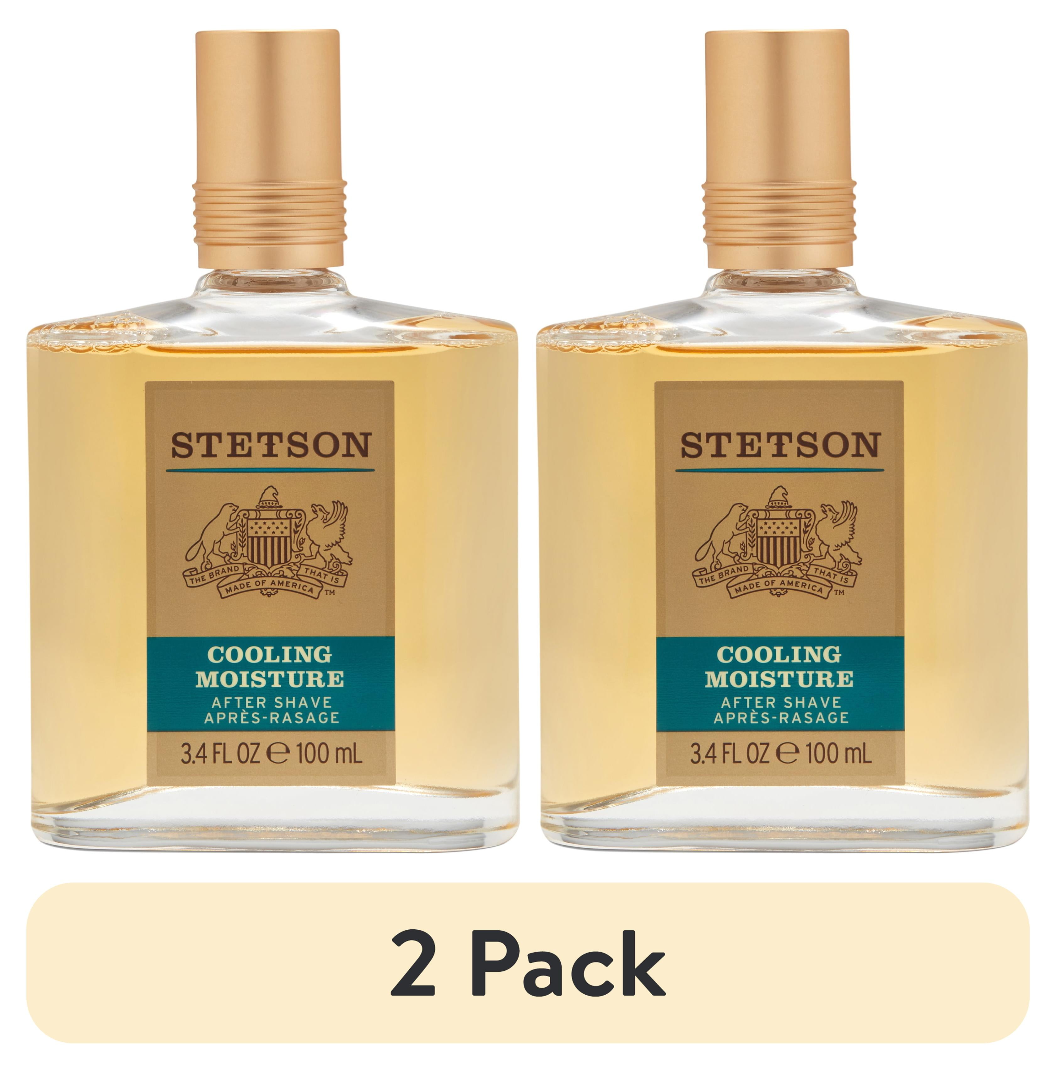 (2 pack) Stetson Cooling Moisture After Shave for Men, 3.4 fl oz ...