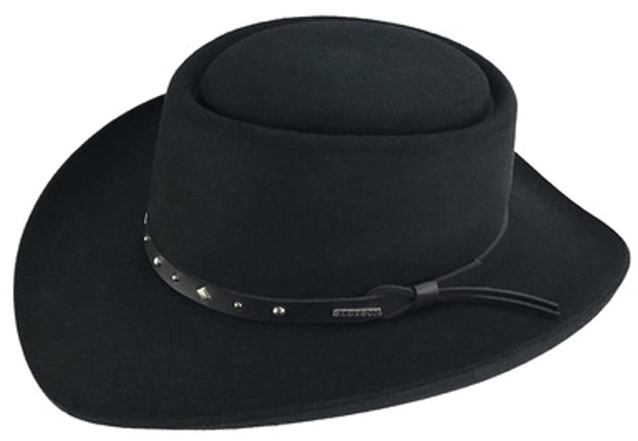 Stetson Dice - Wool Gambler Hat 6 7/8 Black - Walmart.com