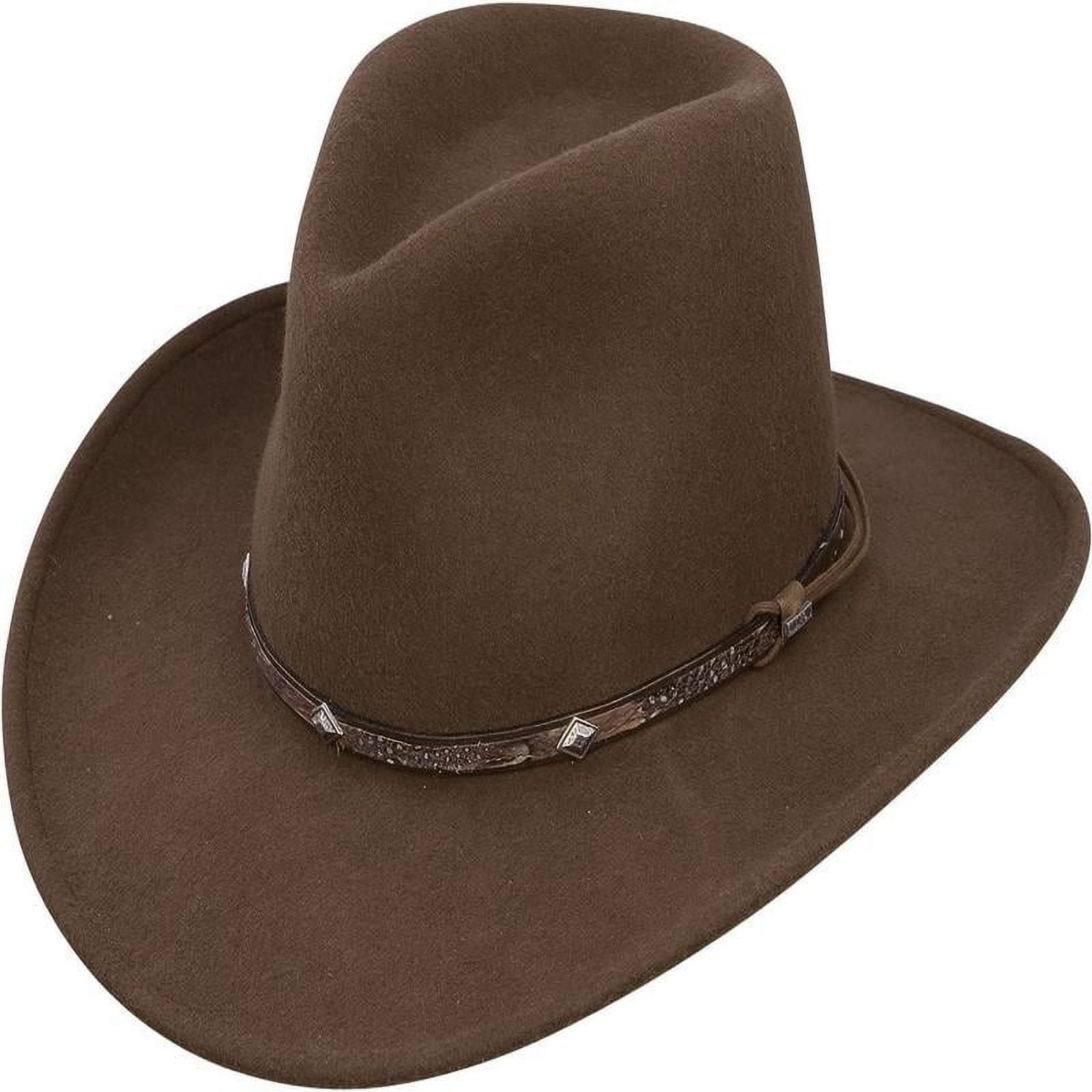 Stetson Hats Mens Stetson Mountain Sky Wool Hat XL Acorn - Walmart.com