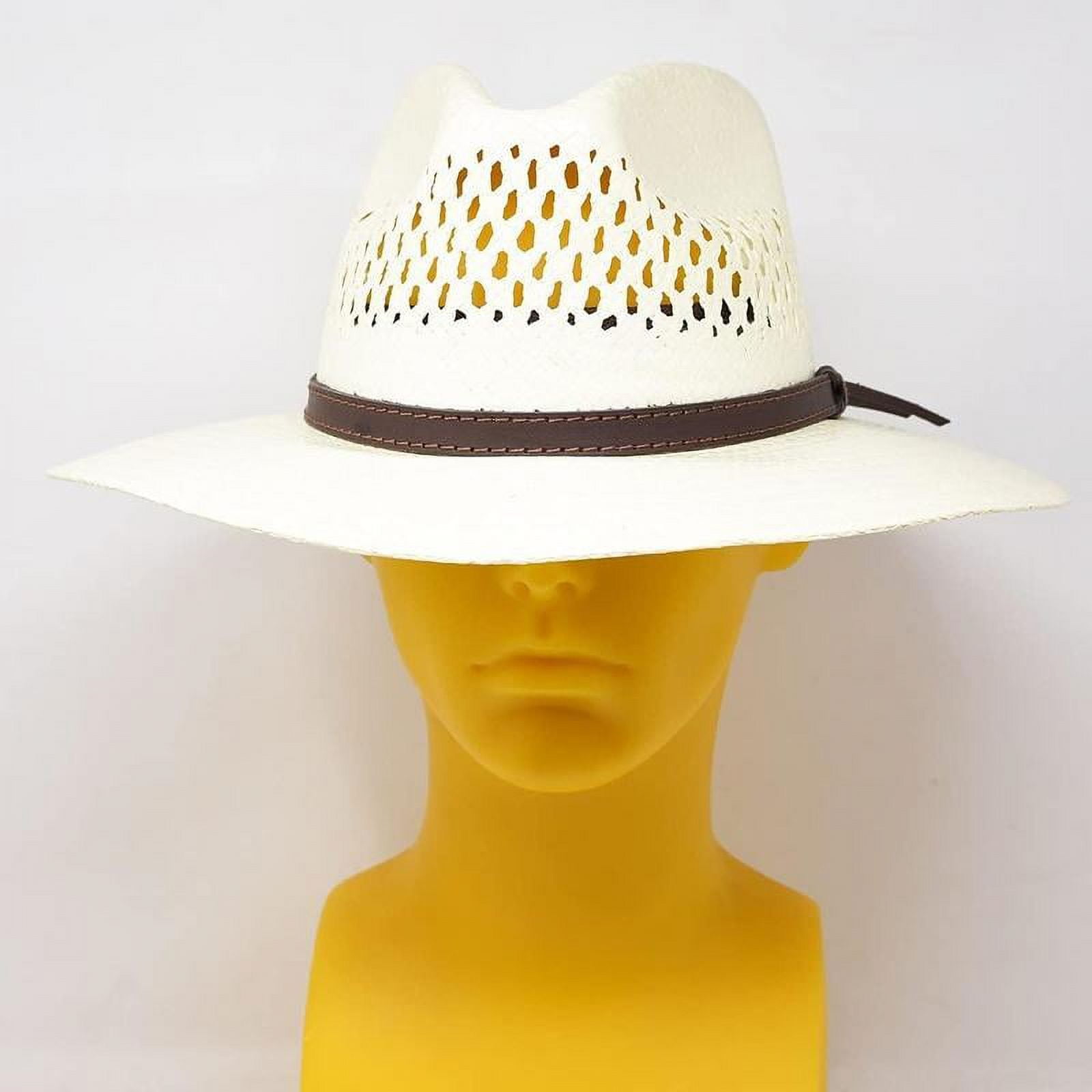 Stetson Hats Mens Stetson Outdoor Digger 3 1/4in Brim Straw Hat L ...