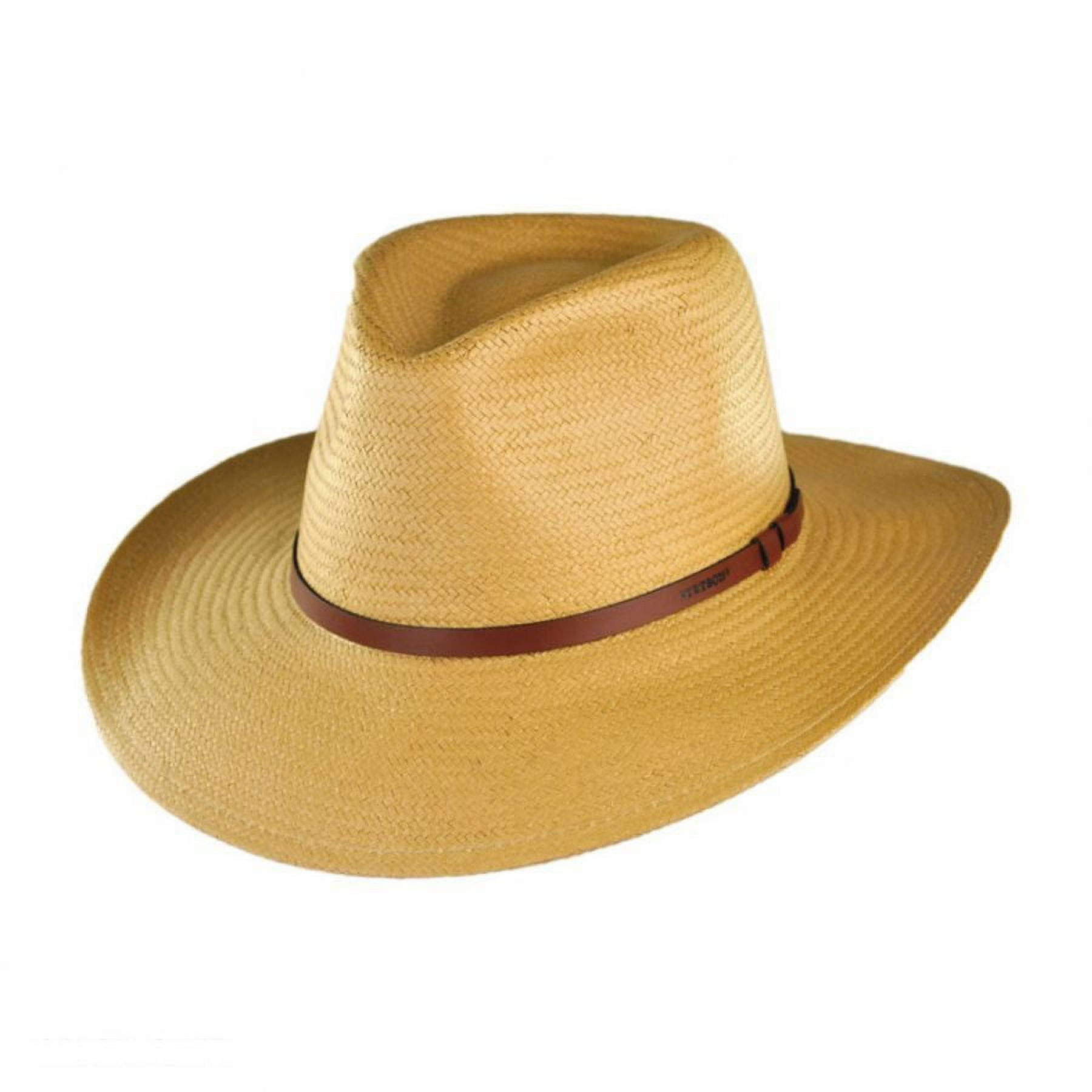 Stetson USA Made Limestone Outback Hat, 100% Toyo Straw, Water & Stain ...