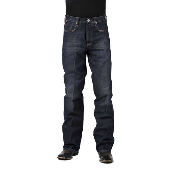 Stetson Men's 1312 Relaxed Fit Straight Leg Jeans Denim 34W x 34L US ...