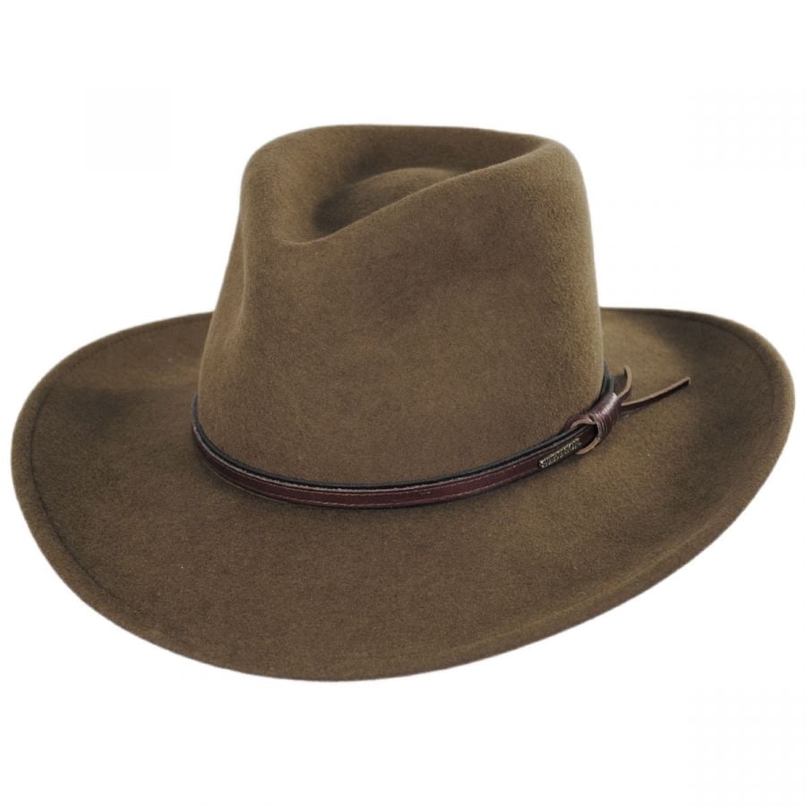 Bozeman - Stetson Crushable Wool Felt Outdoor Hat - TWBOZE - Walmart.com