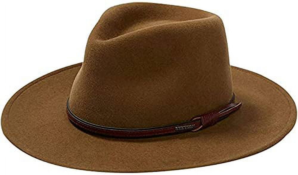 Stetson Men's Bozeman Outdoor Hat (Light Brown, X-Small) - Walmart.com
