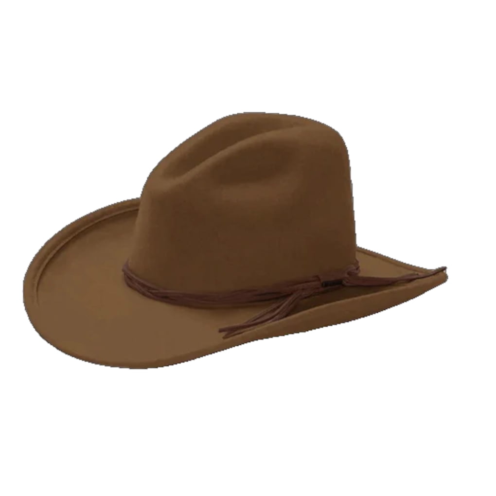 Stetson Men's Gus Soft Wool Crushable Outdoor Hat Driftwood - Walmart.com