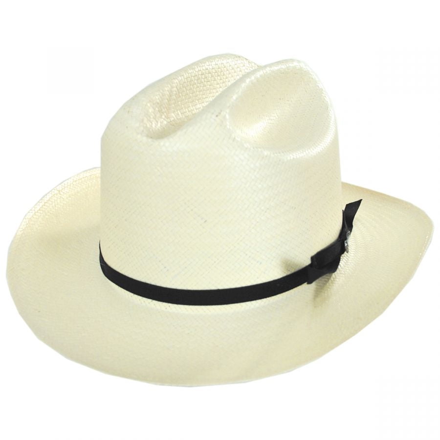 Stetson Men's Open Road 6X Straw Western Fashion Hat Natural 6 3/4 ...