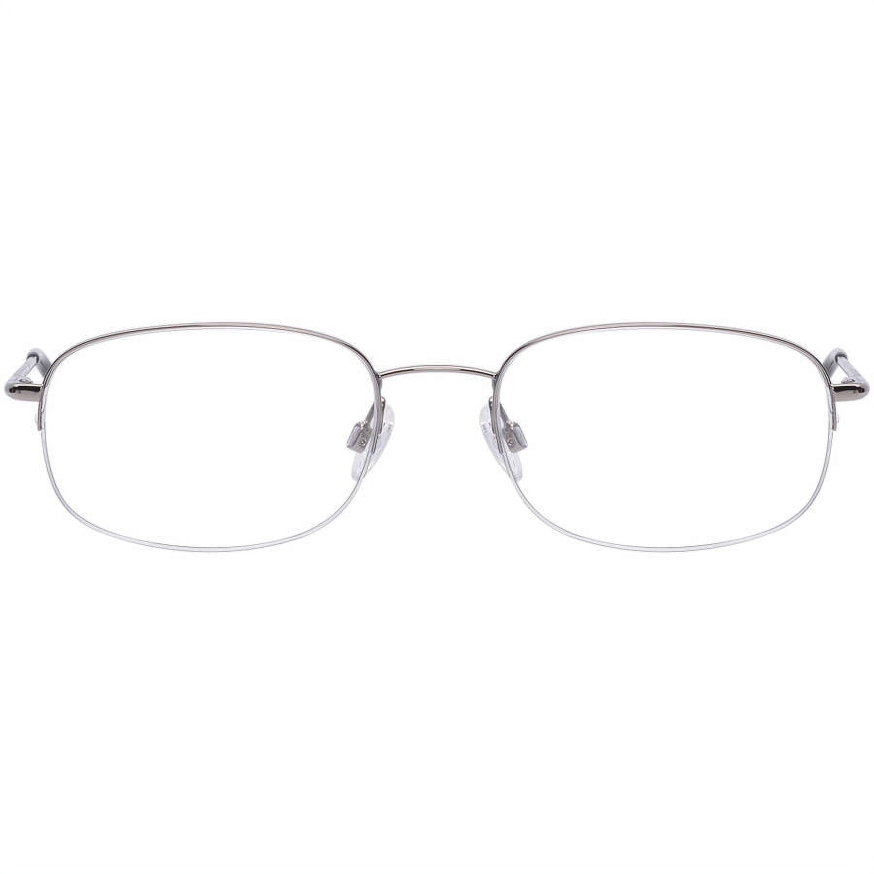 Stetson Men's Rectangle Eyeglasses, ST 228, Gray, with Case - Walmart.com