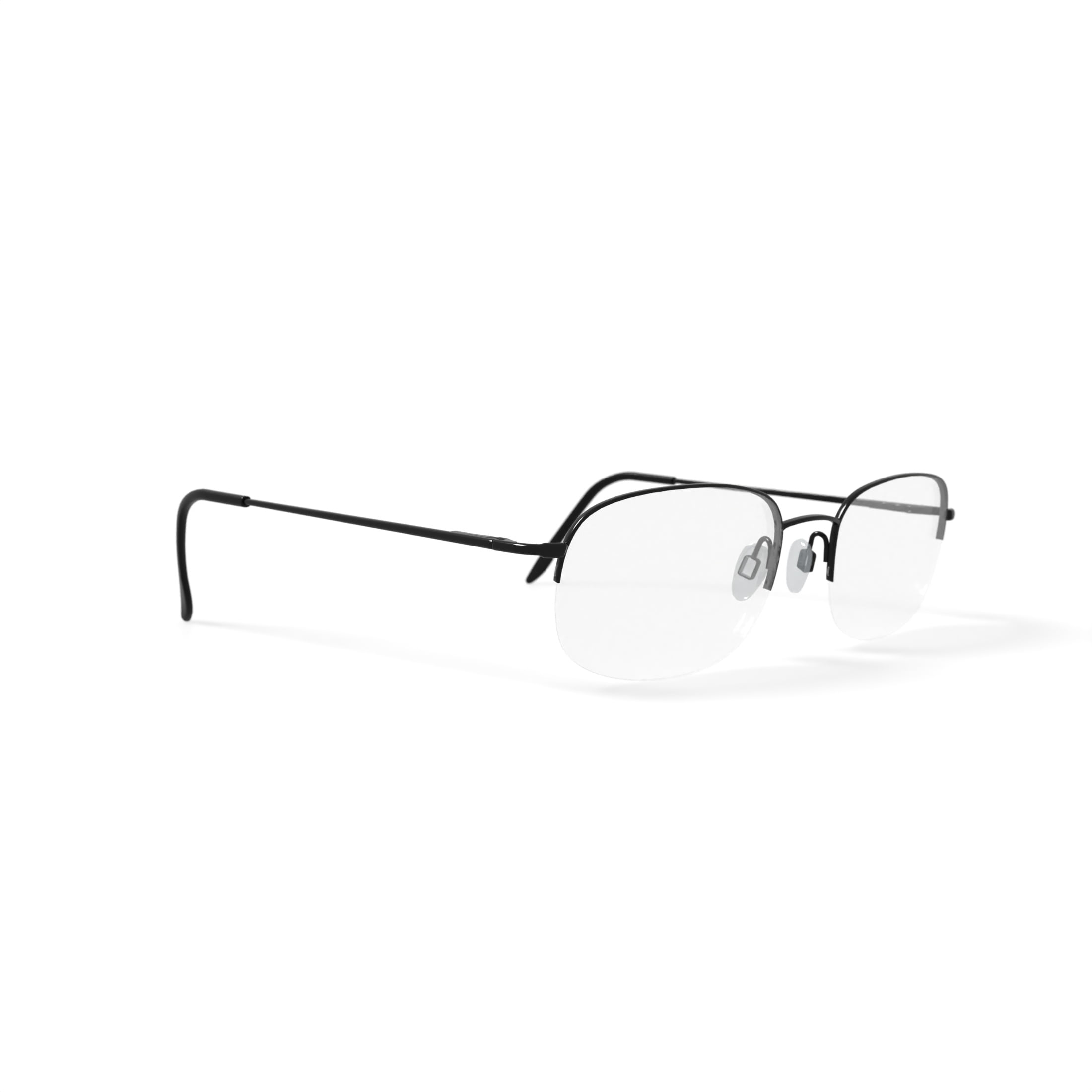 Stetson Men's Rectangle Eyeglasses, ST228, Gray, 55-19-140, with Case ...