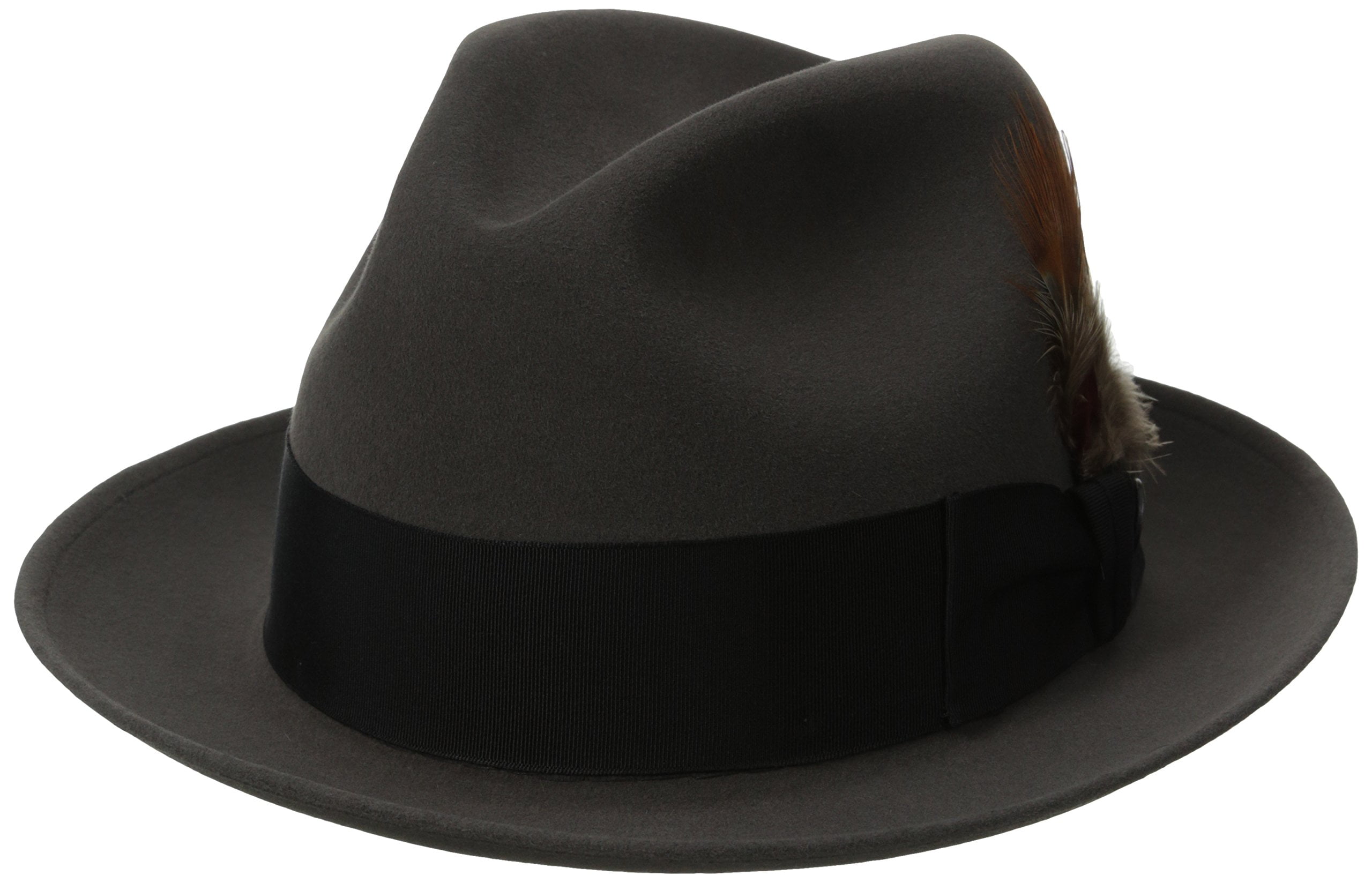 Stetson Men's Saxon Royal Quality Fur Felt Hat, Caribou, 7.75 - Walmart.com